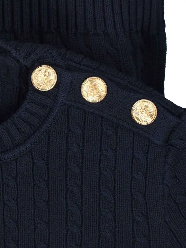 Chloé Buttoned-detail Knitted Jumper