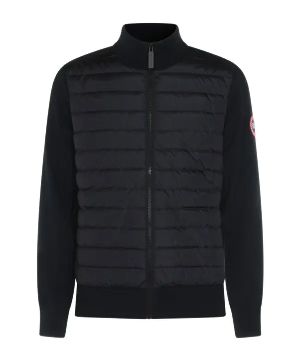 Canada Goose Hybridge Padded Panel Knit Jacket - Nocturne