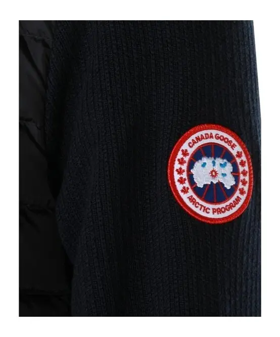 Canada Goose Hybridge Padded Panel Knit Jacket