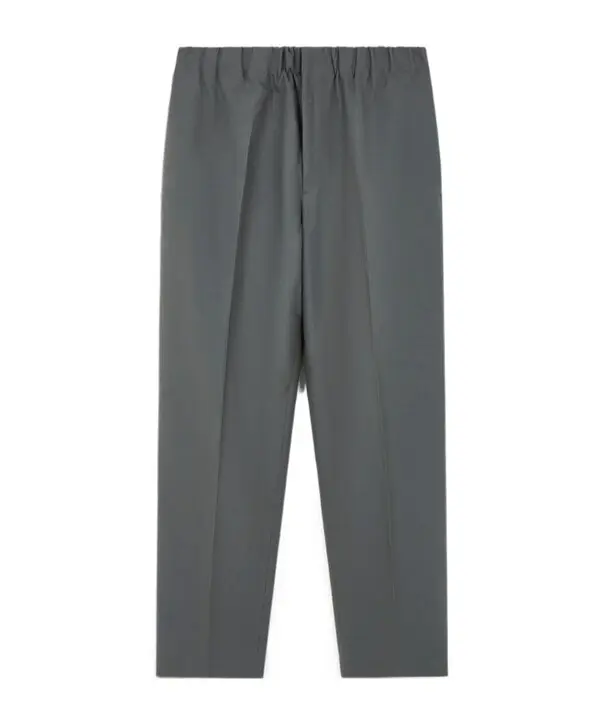 JIL SANDER Elasticated Waist Trousers - Gray