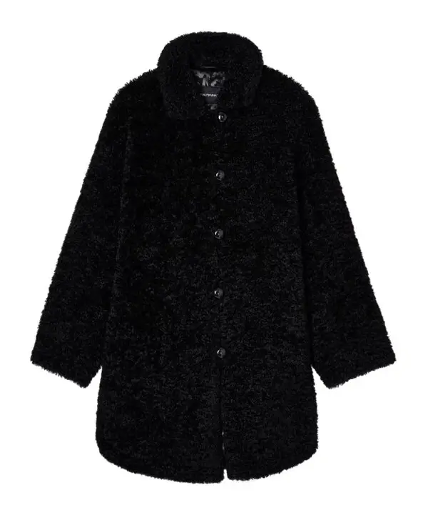 Emporio Armani Faux Fur Coat