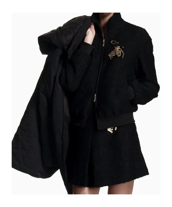 Emporio Armani Appliqué Zip Jacket