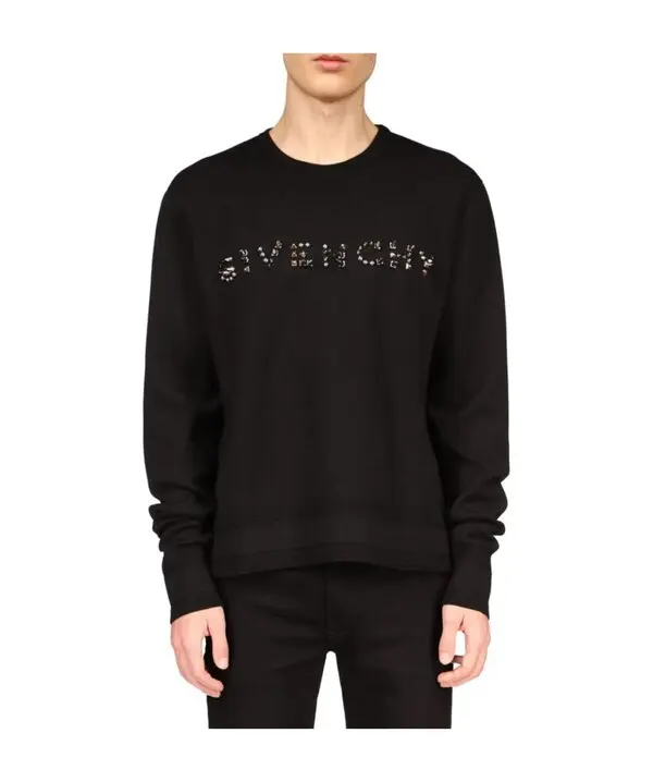 Givenchy Studded Logo Detailed Sweatshirt