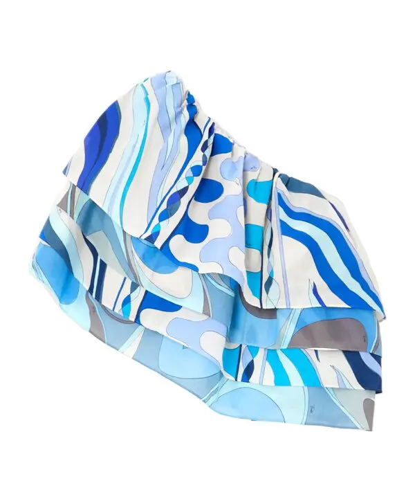 Emilio Pucci Asymmetrical Printed Top