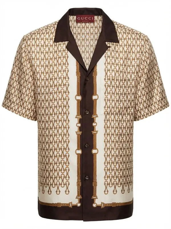 Gucci Pattern-printed Short-sleeved Shirt