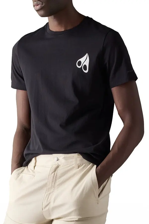 Moose Knuckles Log-printed Crewneck T-shirt