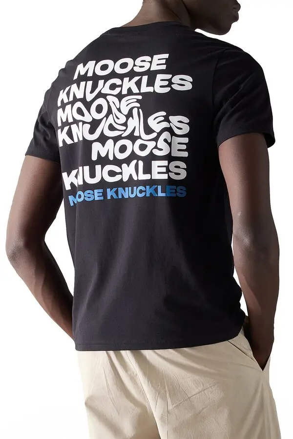 Moose Knuckles Log-printed Crewneck T-shirt