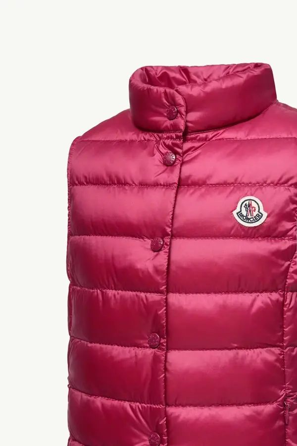 Moncler Liane Packable Down Vest - Raspberry Powder