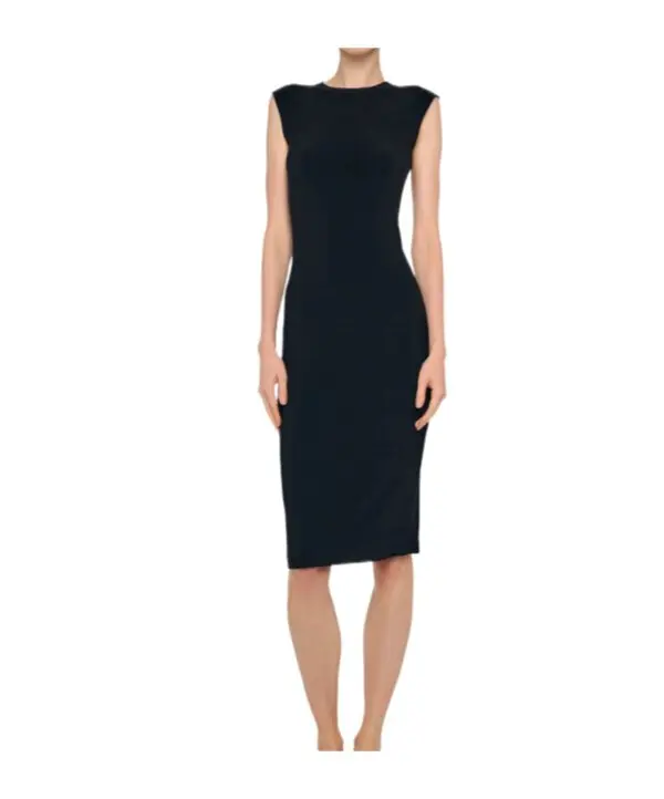 Norma Kamali Sleeveless Knee-length Dress
