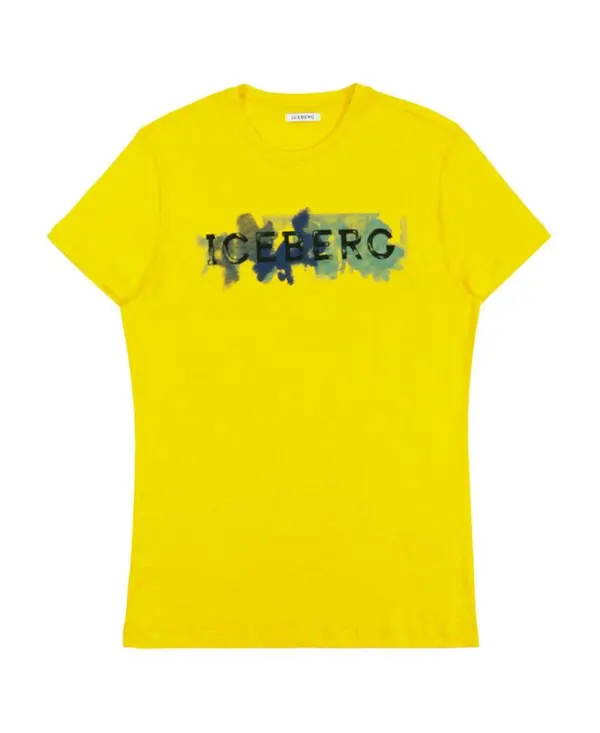 Iceberg Printed T-shirt - Yellow