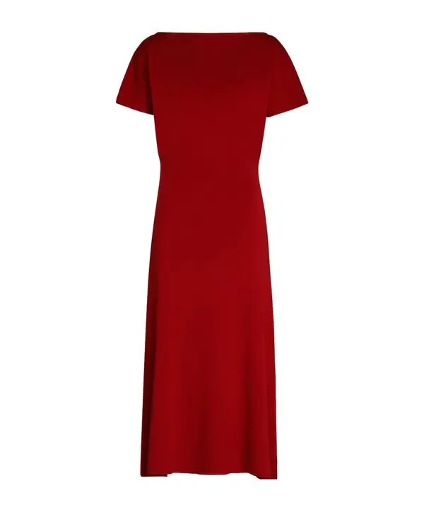 P.a.r.o.s.h Short Sleeved Knitted Long Dress