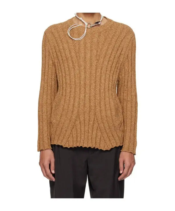 KIKO KOSTADINOV Kada Knit Sweater - Ochre Melange