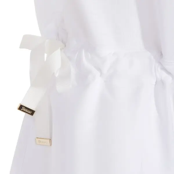 Herno T-shirt Midi Dress With Fitted Waist And Flared Hem - No