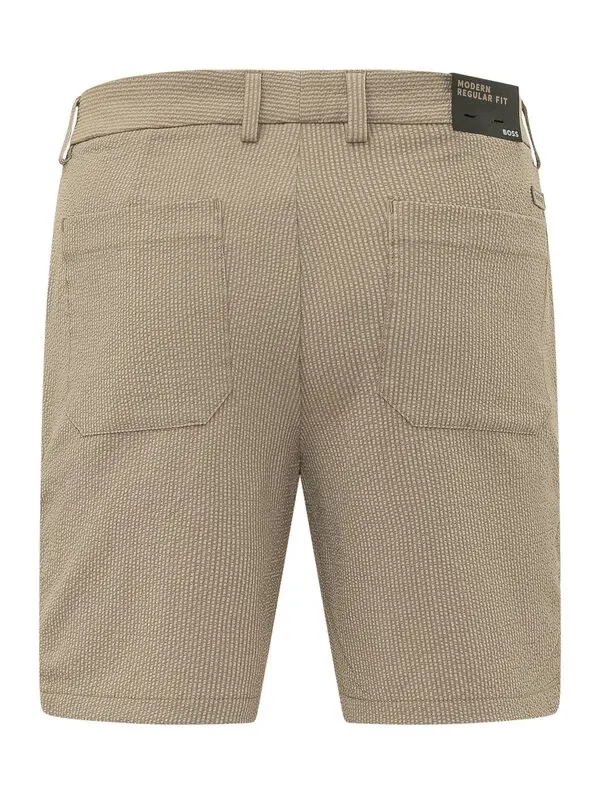 Hugo Boss Kane Regular Fit Textured Shorts