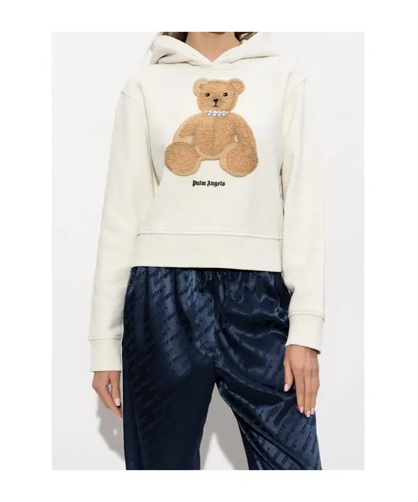 Palm Angels Bear Logo Hoodie