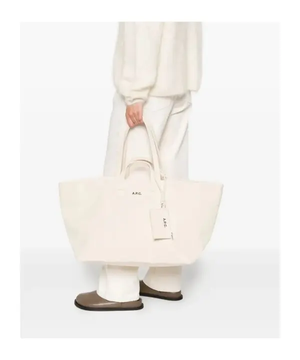 A.p.c. Le Drummer Toile Large Tote Bag