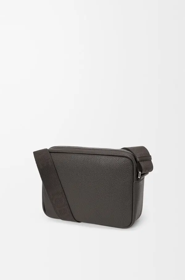 Loewe Logo Printed Xs Messenger Bag - Dark Gray