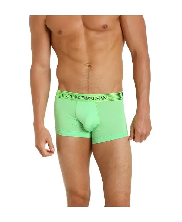 Emporio Armani Logo Detail Panties - Brown