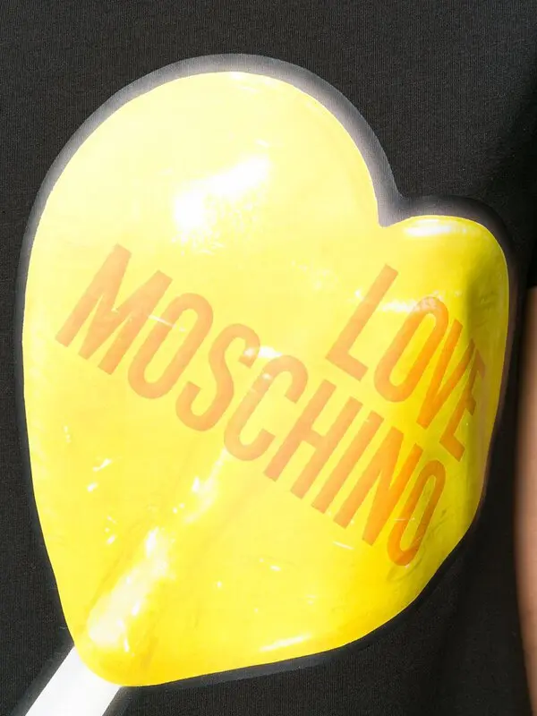 Moschino Lollipop Print T-shirt Dress