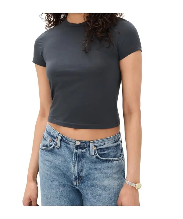 SLVRLAKE Short-sleeved Crew Neck T-shirt