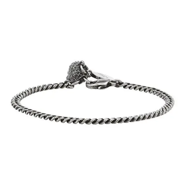 Alexander McQueen Skull Pendant Bracelet