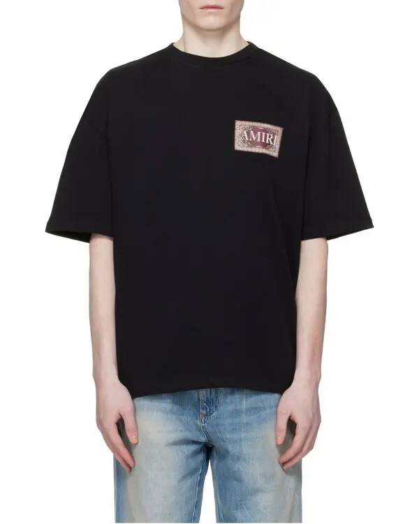 Amiri Short Sleeve Crewneck T-shirt
