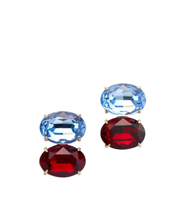 Carolina Herrera Crystal Earrings - Multi-color