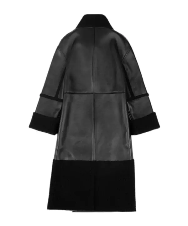 ENTIRE STUDIOS Shearling Long Coat