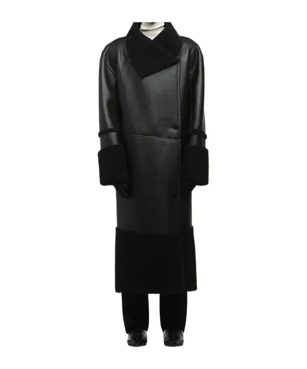 ENTIRE STUDIOS Shearling Long Coat