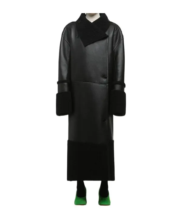 ENTIRE STUDIOS Shearling Long Coat