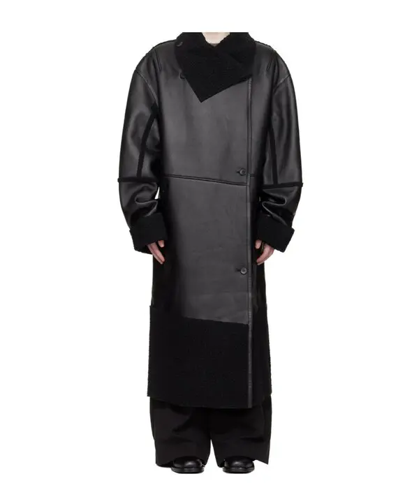 ENTIRE STUDIOS Shearling Long Coat