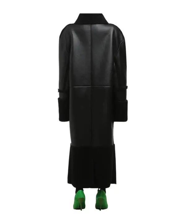 ENTIRE STUDIOS Shearling Long Coat