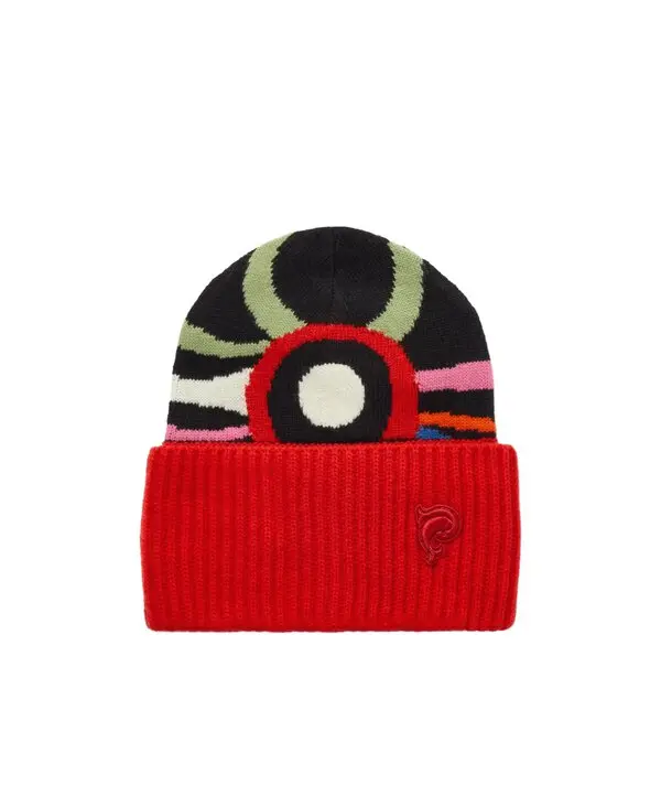 Emilio Pucci Jacquard Wool Hat - Multi-color