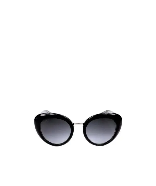 Gucci Round Frame Sunglasses - Black