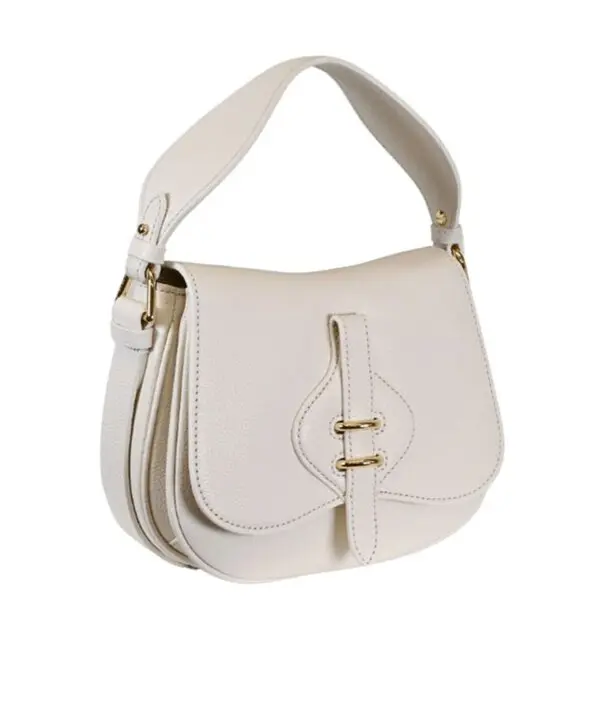 COCCINELLE Mavery Flap Shoulder Bag - White