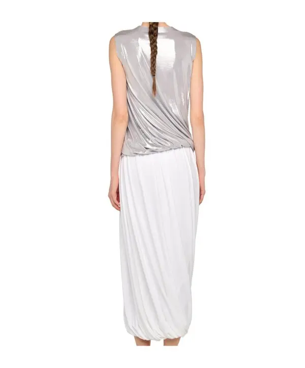 Norma Kamali Sleeveless Draped Top