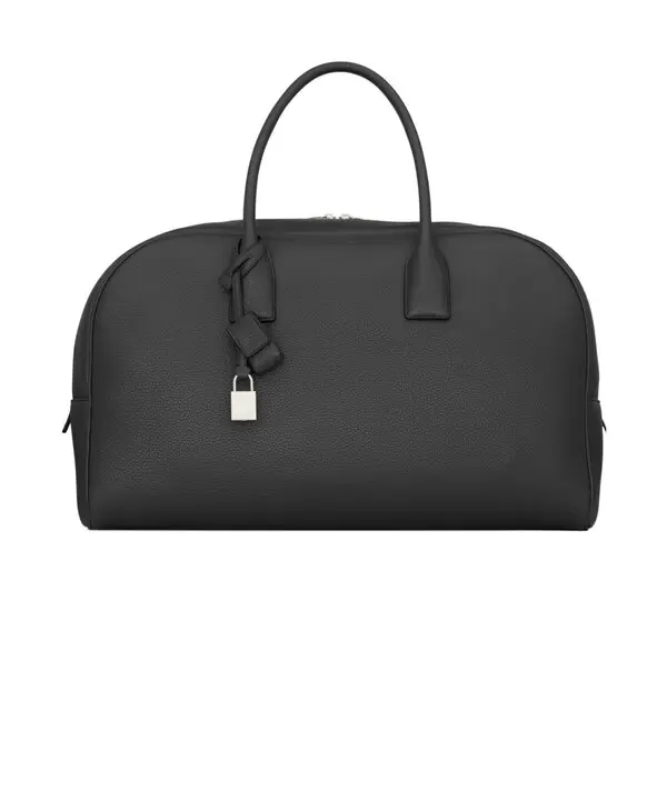 Saint Laurent Medium Bowling Duffle Bag - Black