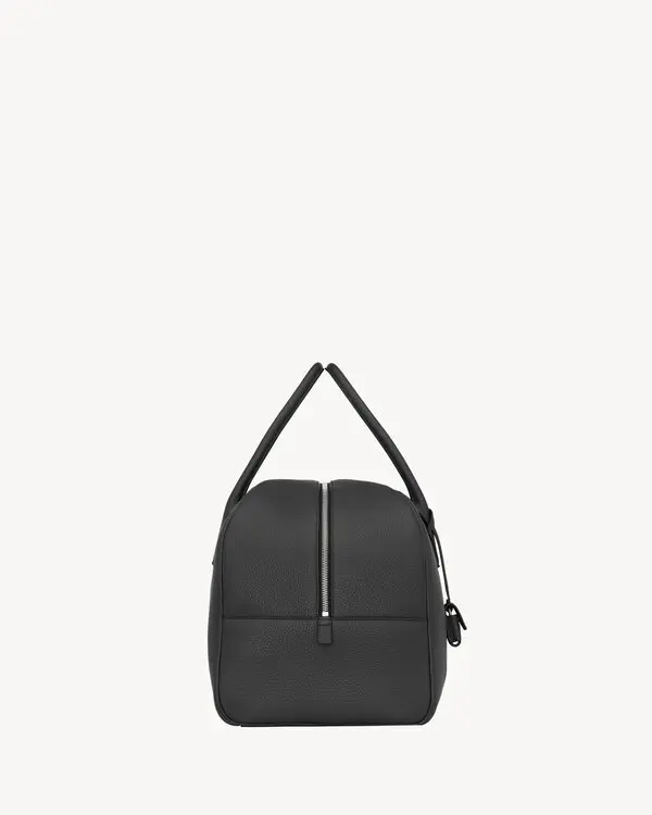 Saint Laurent Medium Bowling Duffle Bag - Black