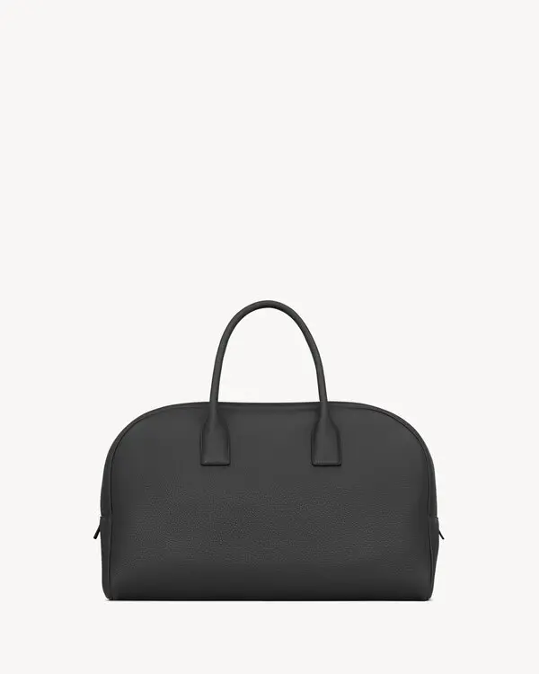 Saint Laurent Medium Bowling Duffle Bag - Black