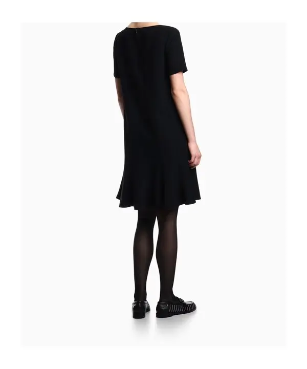 Emporio Armani Short-sleeve Flared Dress