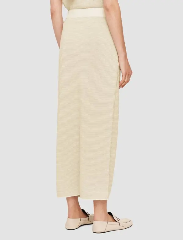 JOSEPH Button Knit Skirt