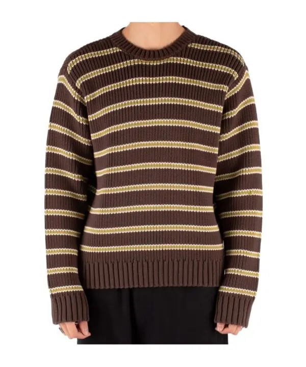 StÜssy Striped Long-sleeved Knitwear