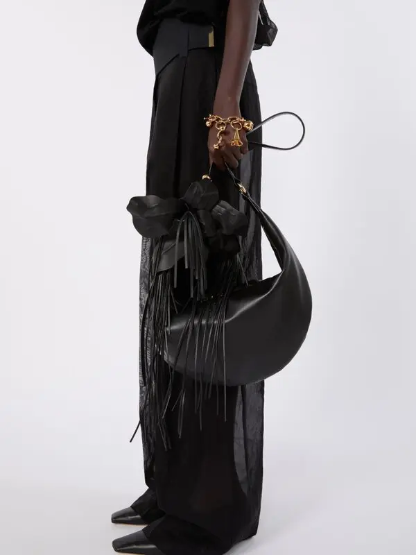 Sportmax Zippered Shoulder Bag