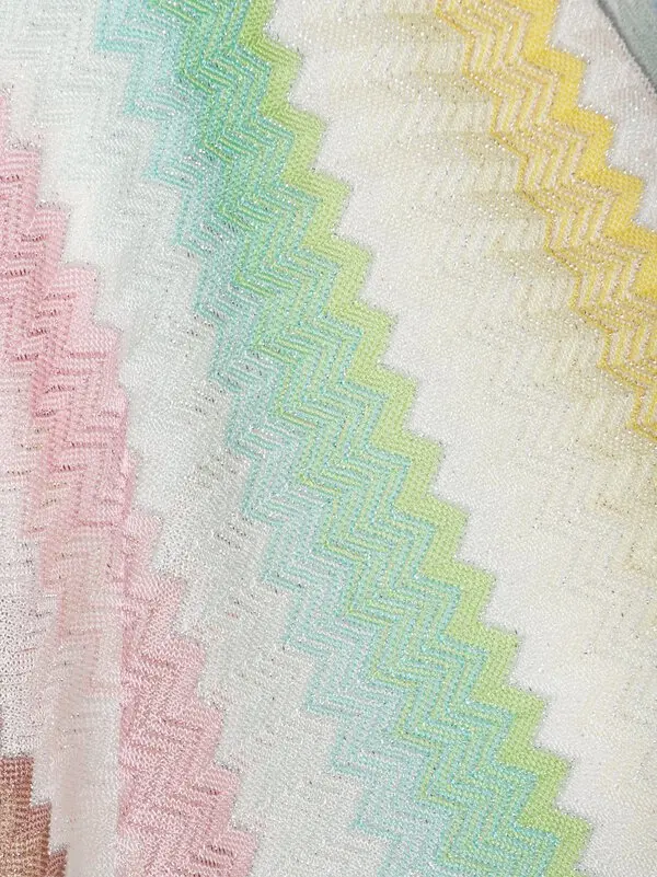 Missoni Striped Short Caftan Cover-up