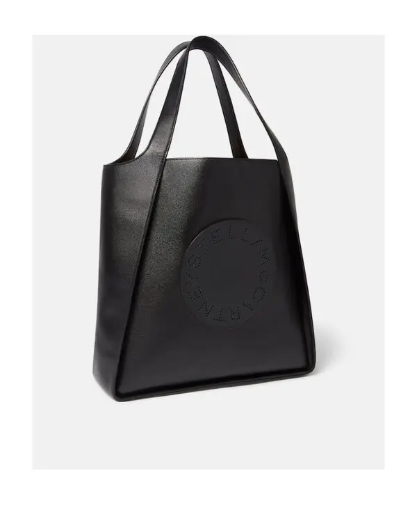 Stella McCartney Logo Perforated Tote Bag