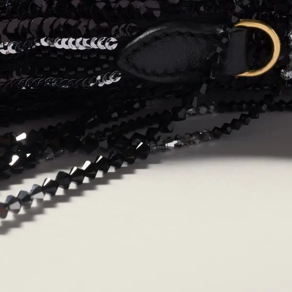 Miu Miu Sequined Fringe Handbag