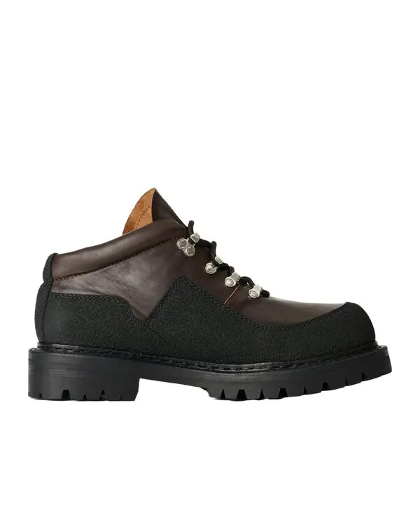 Our Legacy Lug-sole Leather Boots - Black