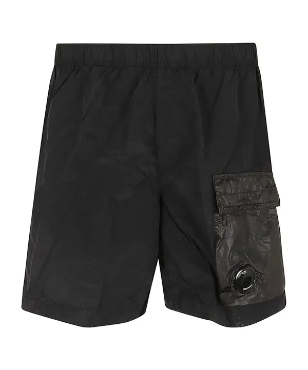 C.P. COMPANY Lens Pocket Swim Shorts - Black