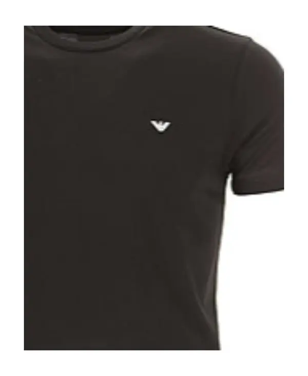 Emporio Armani Logo T-shirt - Black