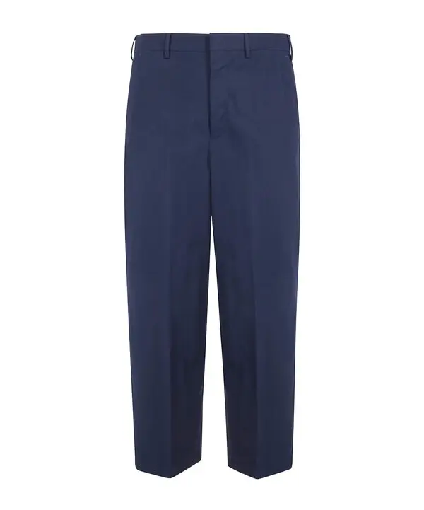 PT TORINO Dandy Regular Fit Trousers - Navy Blue